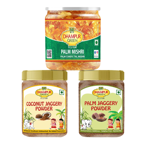 Dhampur Green - Jaggery & Candy Combo
