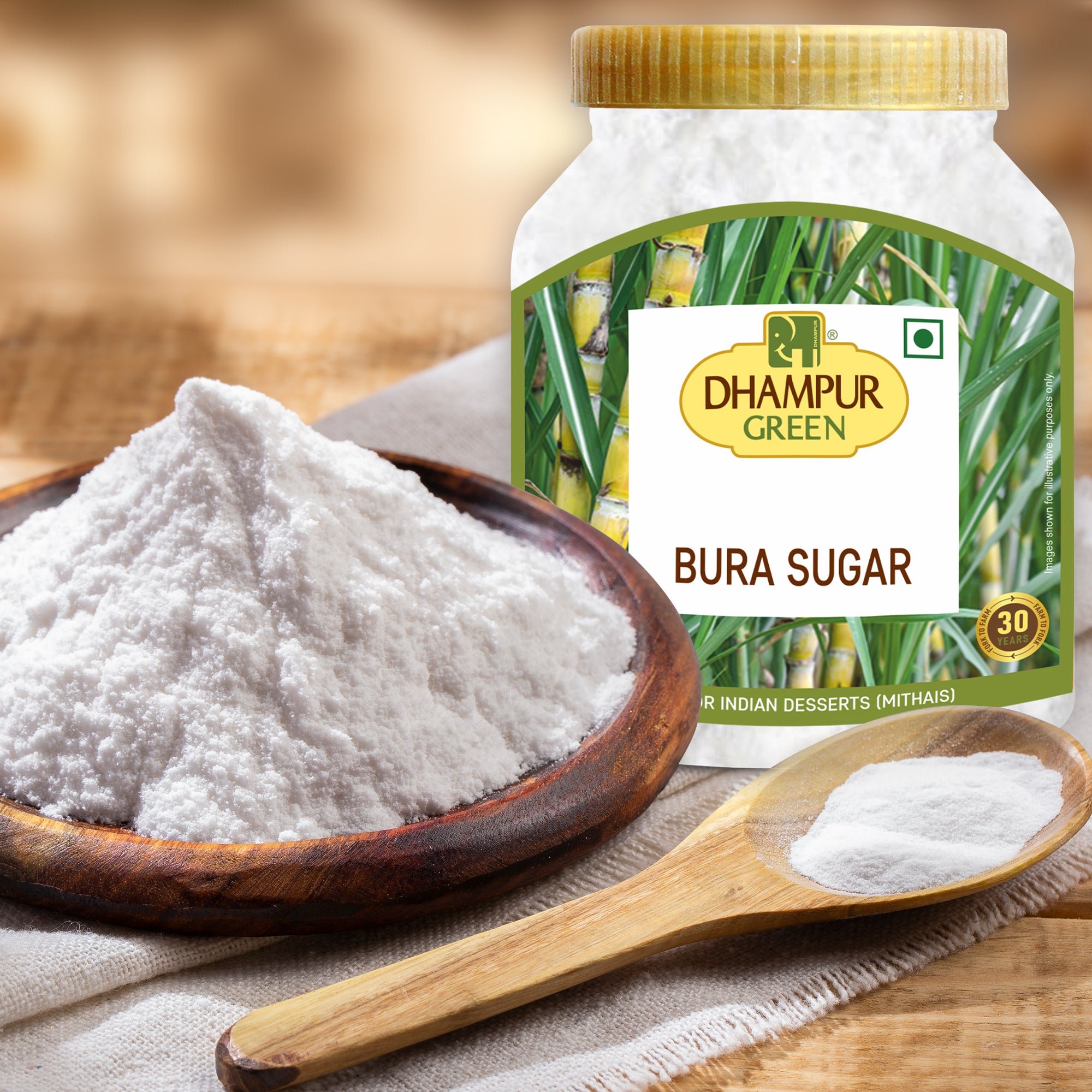 Buy Best Bura Sugar 800g Online - DhampuGreen – Dhampur Green