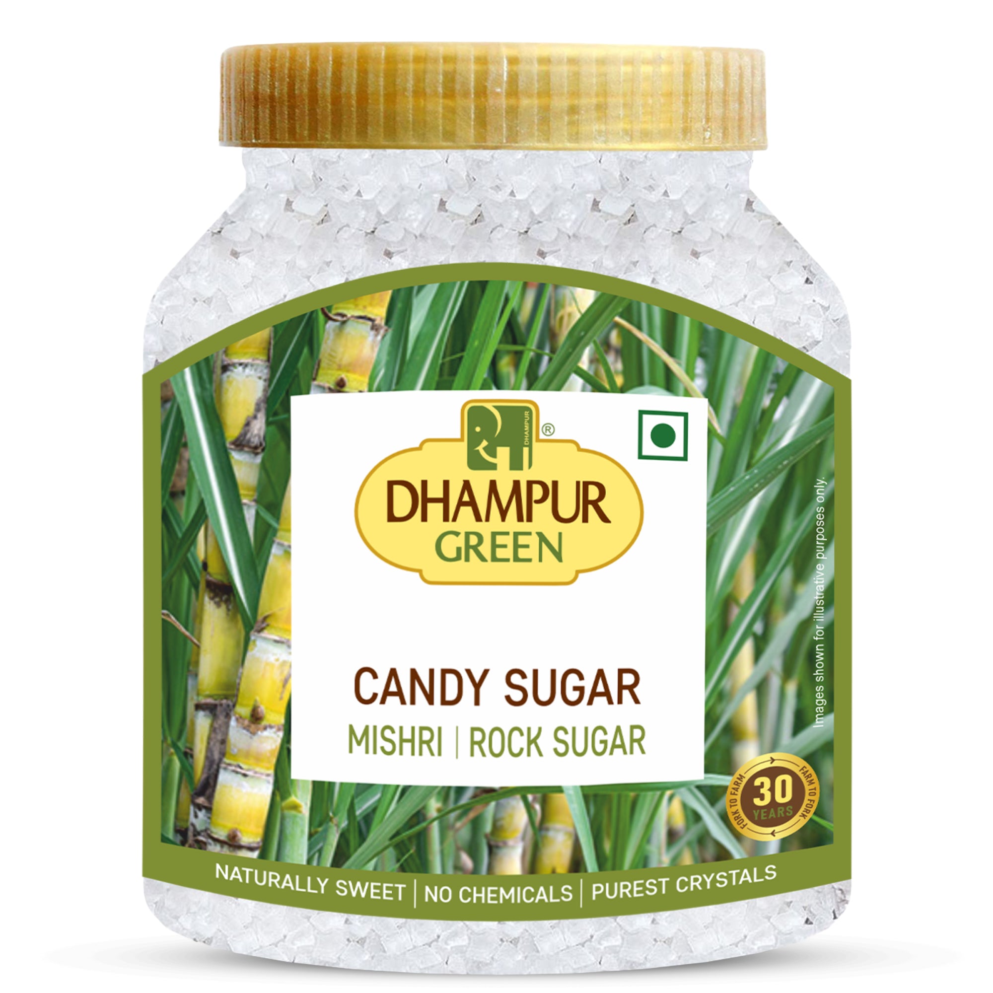 Candy Sugar ( Mishri ) 800gm – Dhampur Green