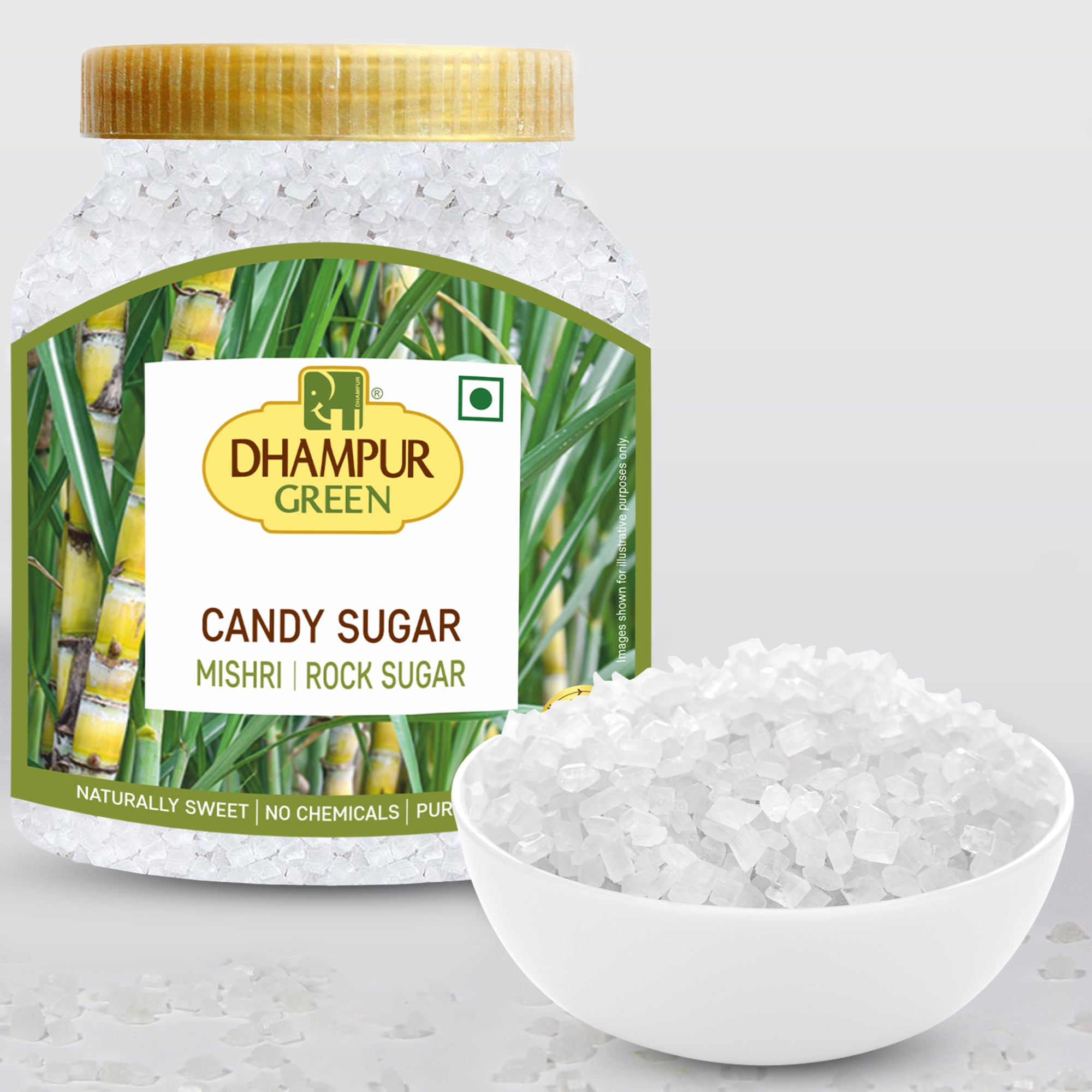 Candy Sugar ( Mishri ) 800g – Dhampur Green