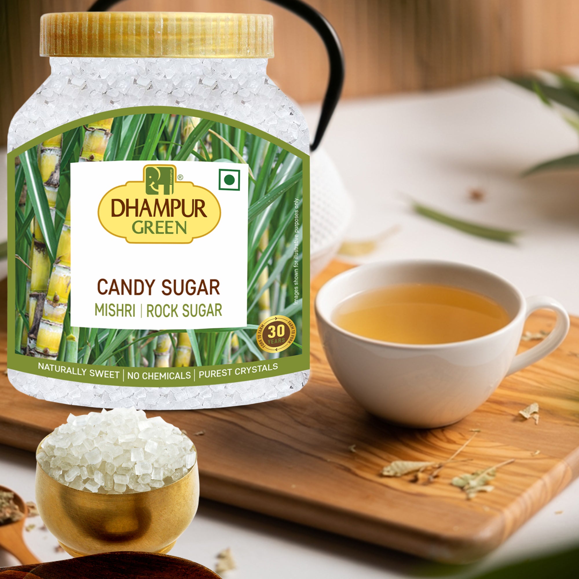 Candy Sugar ( Mishri ) 800g – Dhampur Green