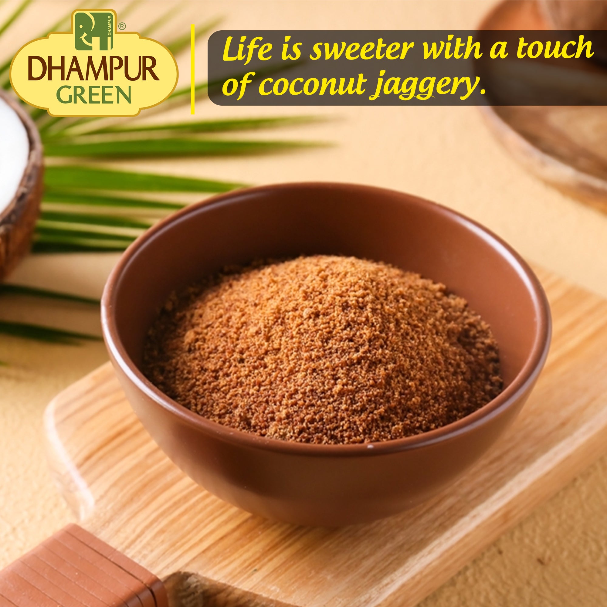 Coconut Jaggery Powder 250g – Dhampur Green