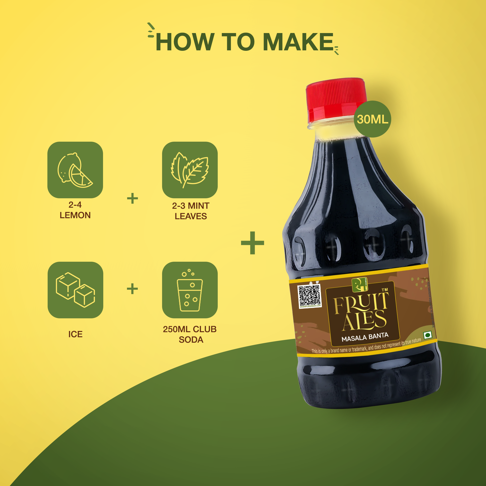 Masala Banta Syrup 300ml – Dhampur Green