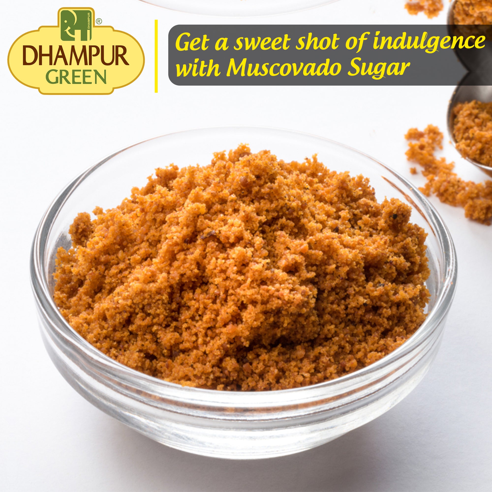 Muscovado Sugar for Natural Sweetness | Dhampur Green