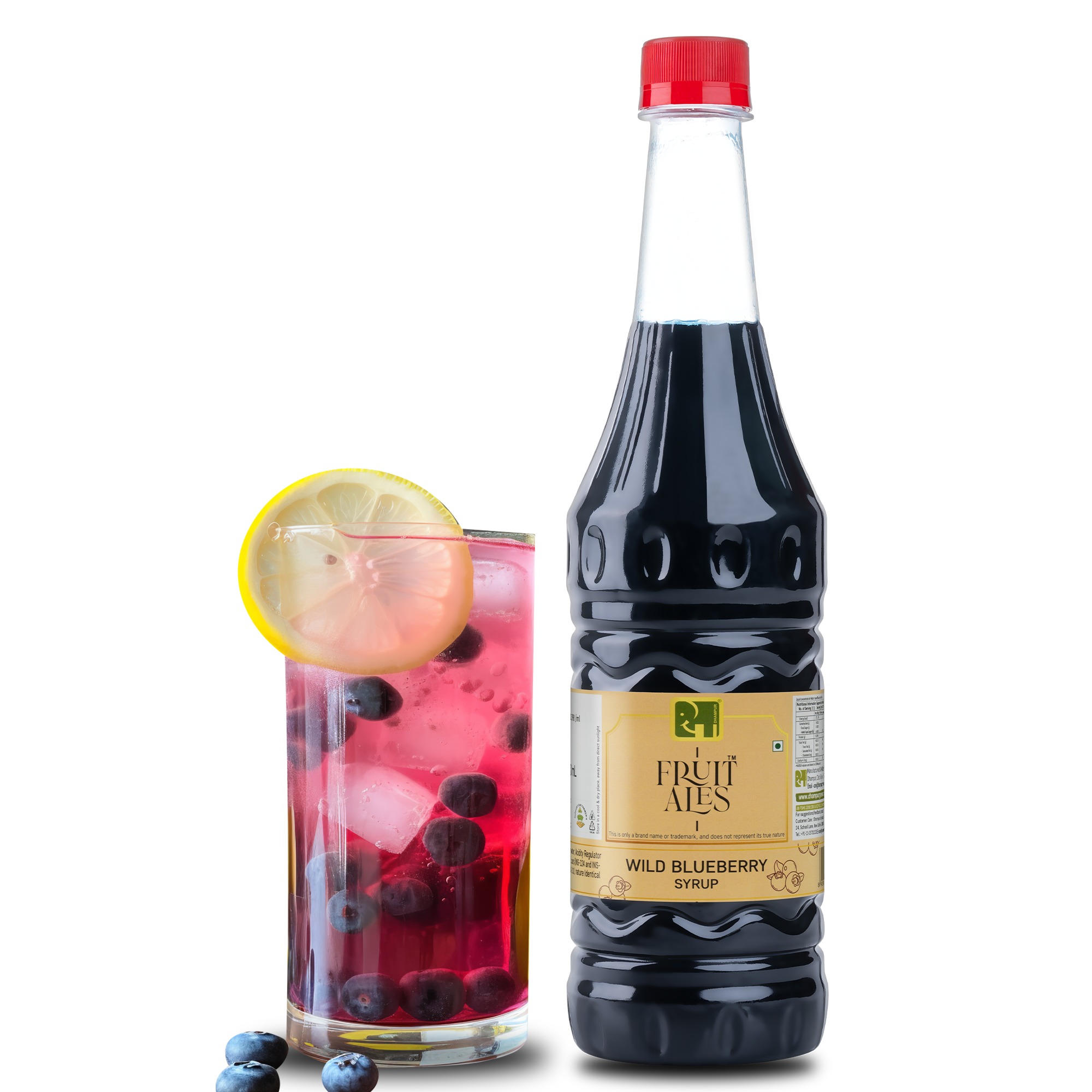 Wild Blueberry Syrup 750ml – Dhampur Green