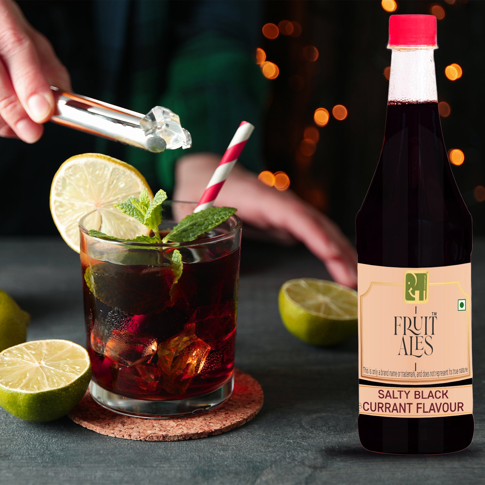 Buy Online Salty Black Currant Syrup 750 ML – Dhampur Green