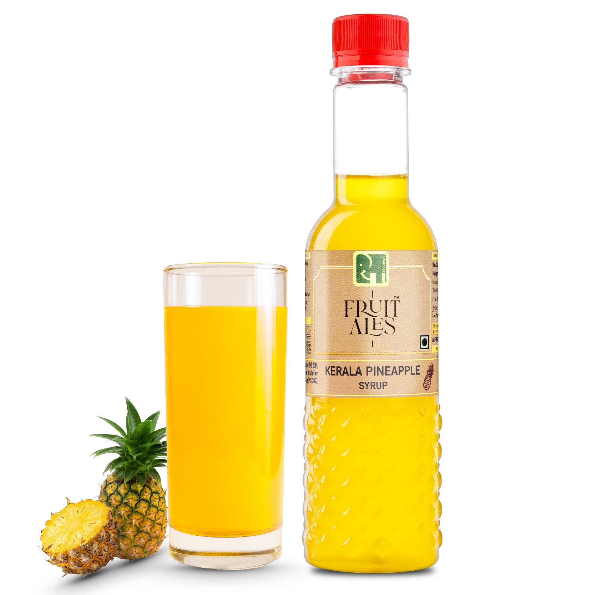 Kerala Pineapple Syrup 300ml – Dhampur Green