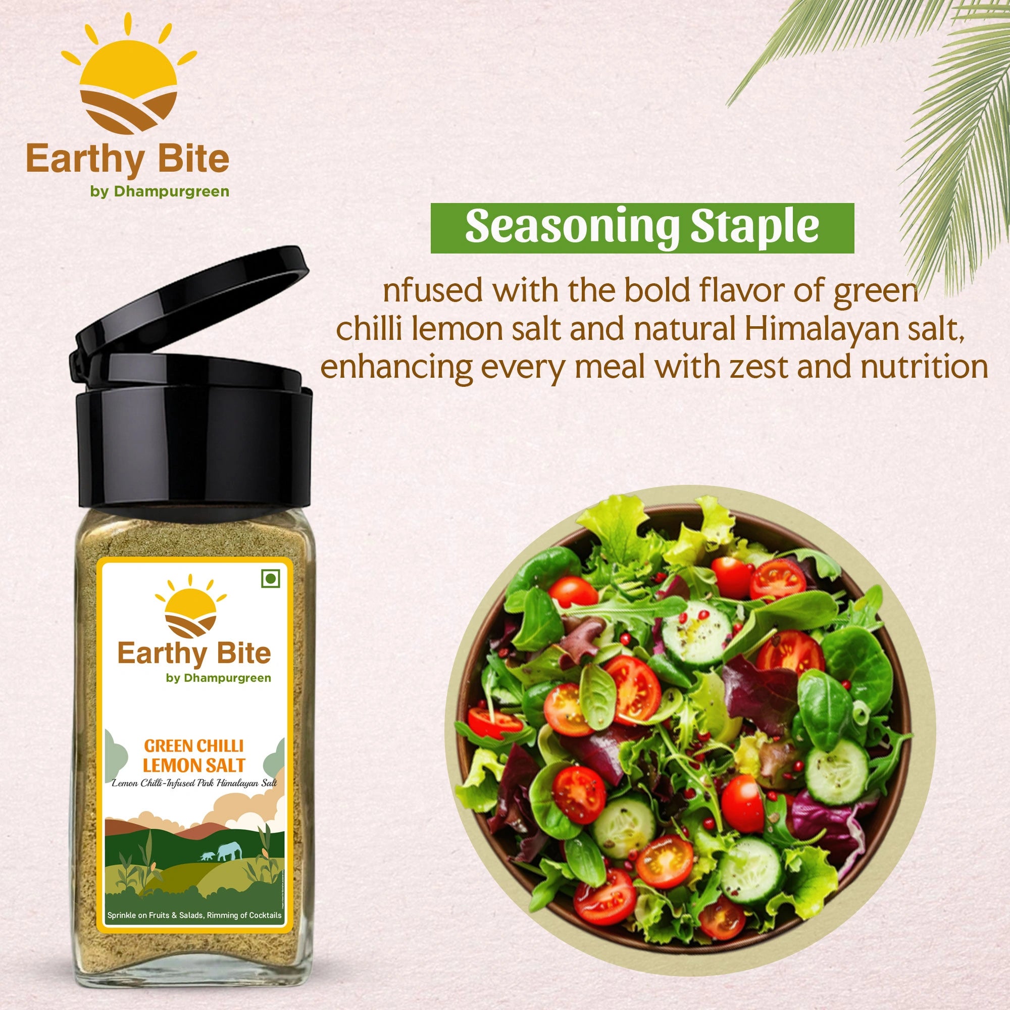 Green Chilli Lemon Salt – Buy Online in India | Dhampur Green
