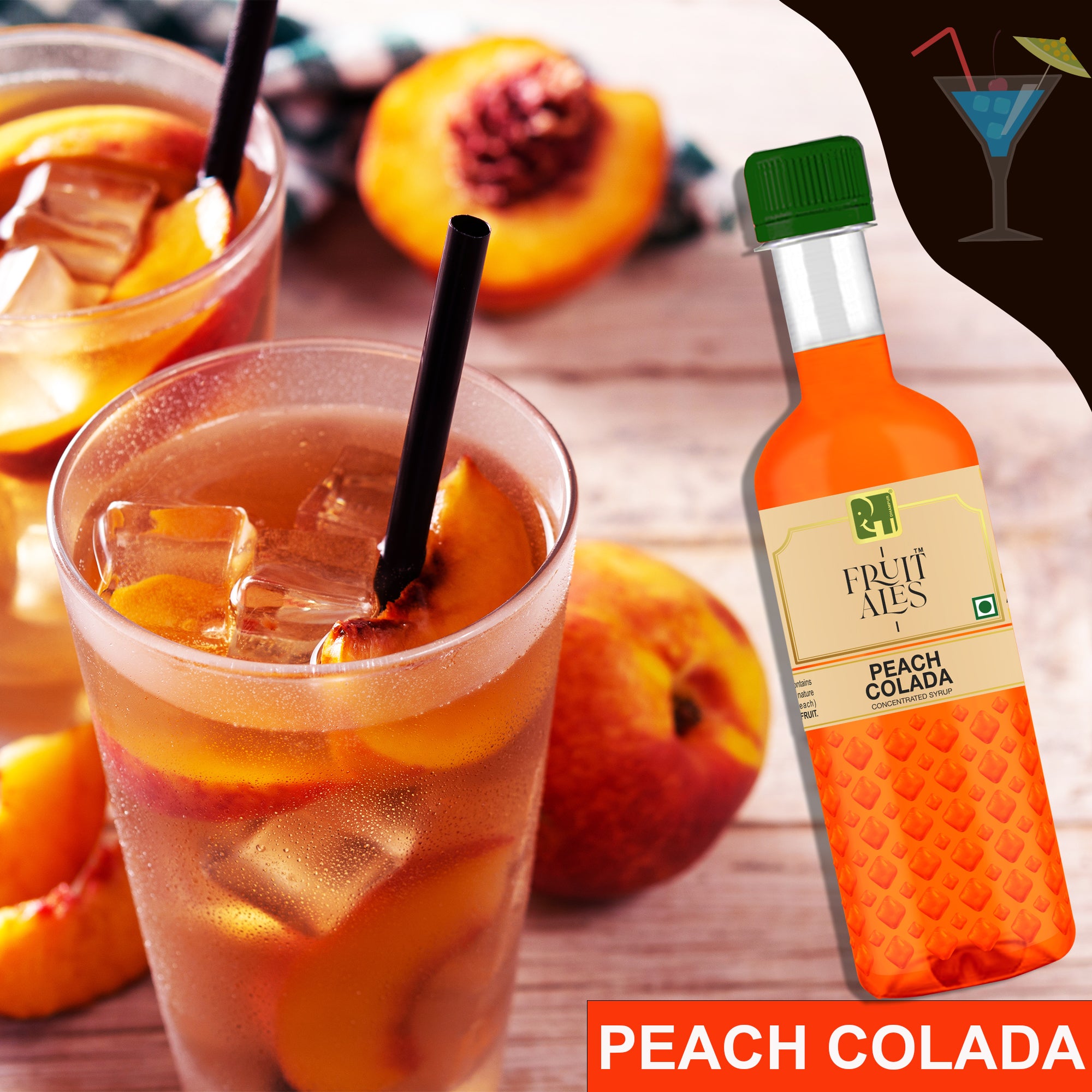 Dhampur Green - Peach Colada Mocktail