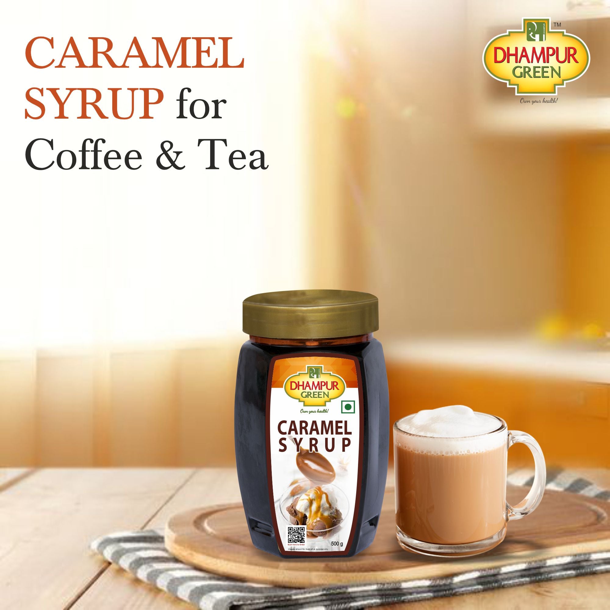 Buy Syrups, Toppings and Sharbat Online | Dhampur Green