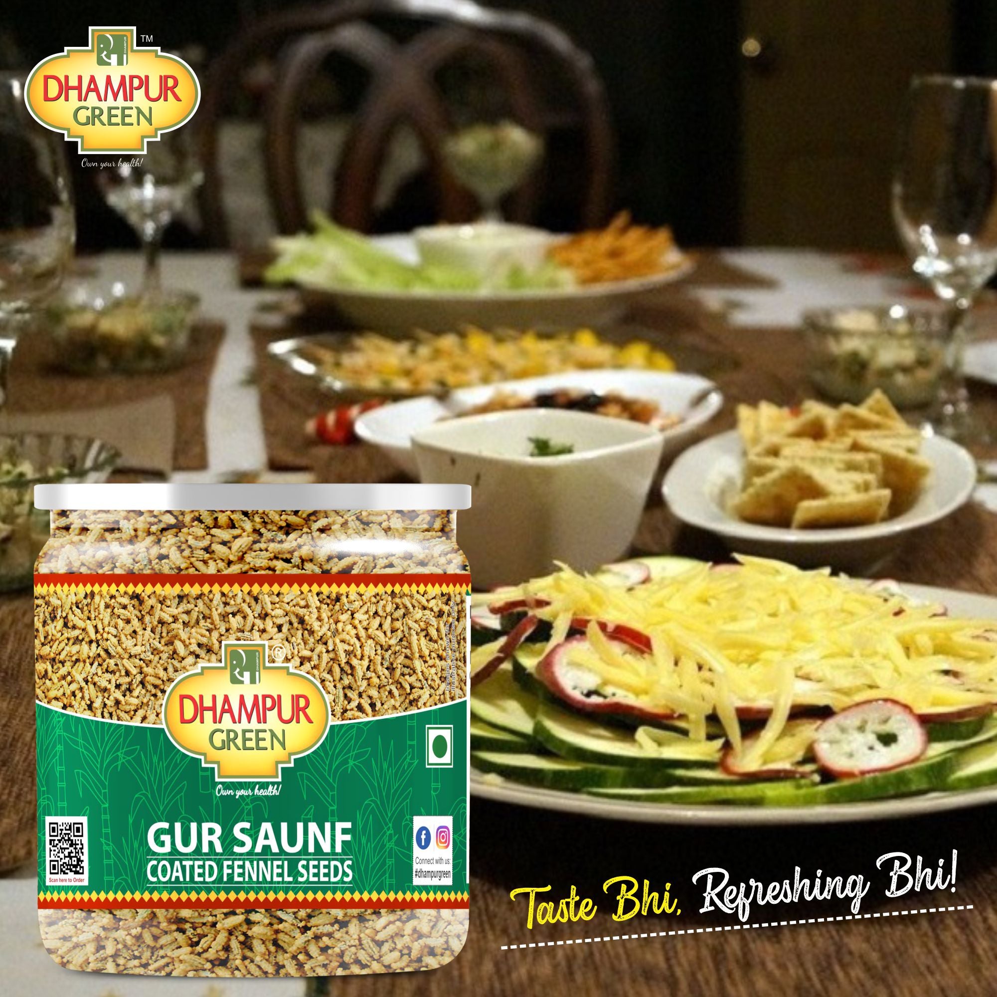 Gur Saunf – Natural & Healthy Digestive | Dhampur Green | Buy Premium