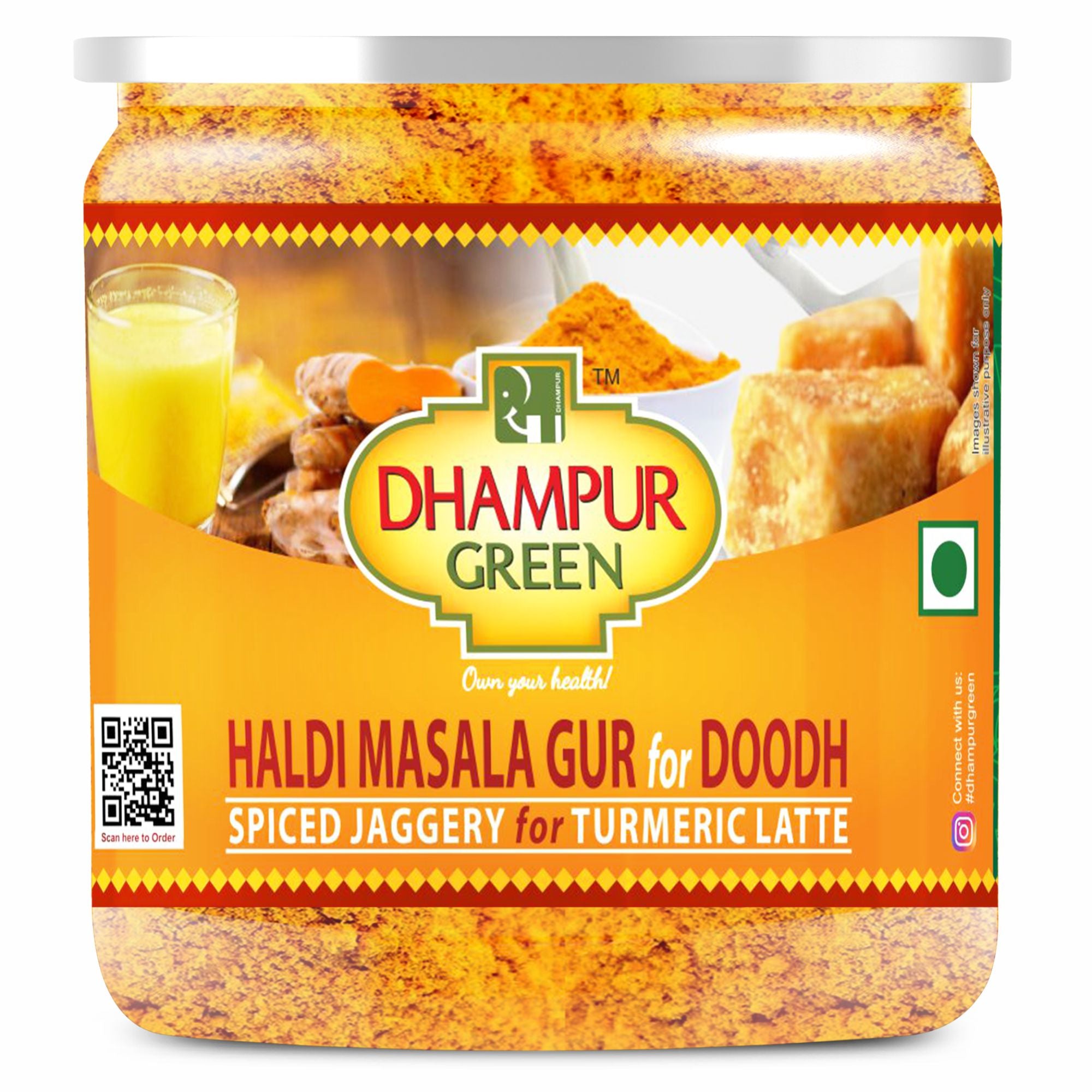Dhampur Green - Haldi Masala Gur