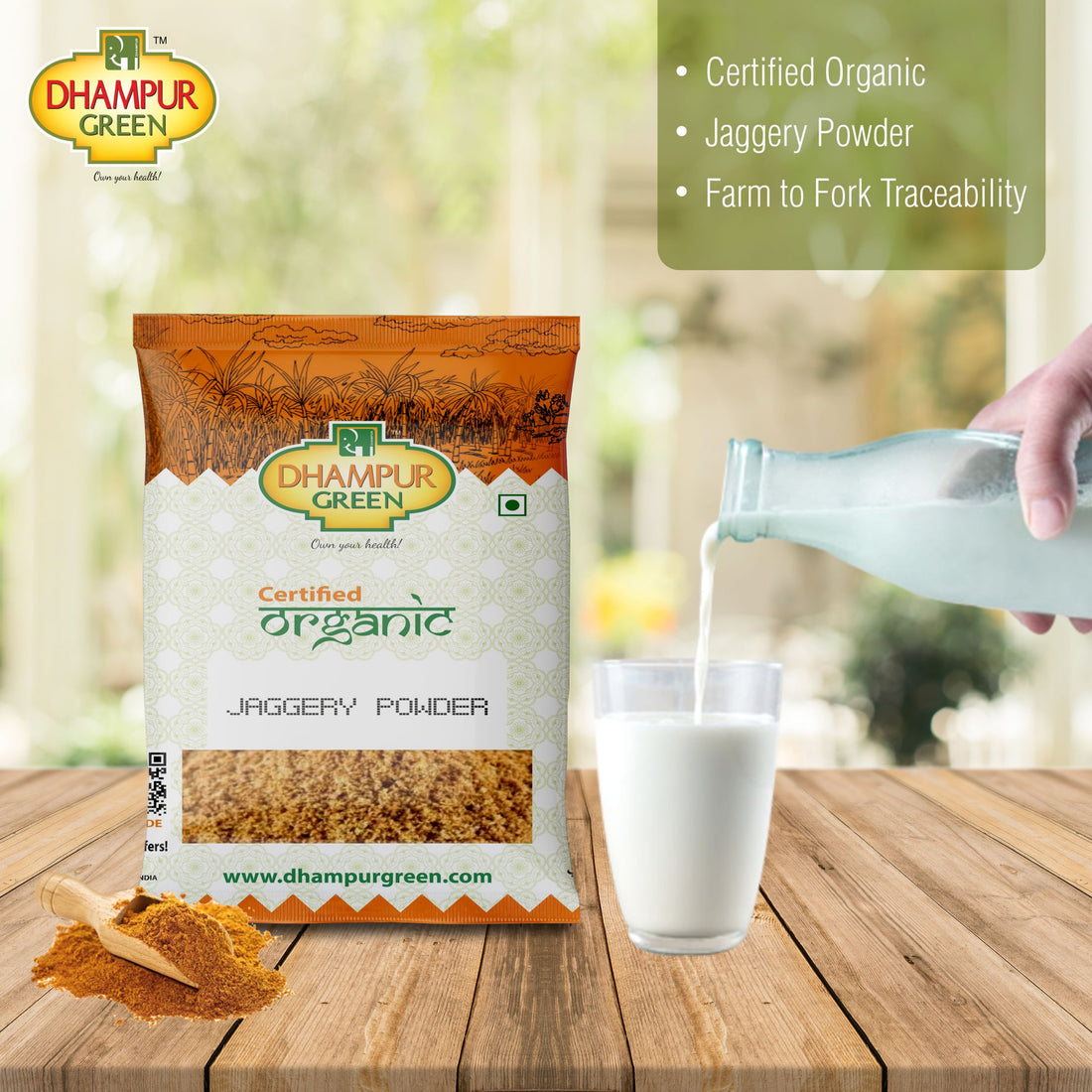 Buy Jaggery, Snacks Sweets Mocktails & Sugars Online | Dhampur Green